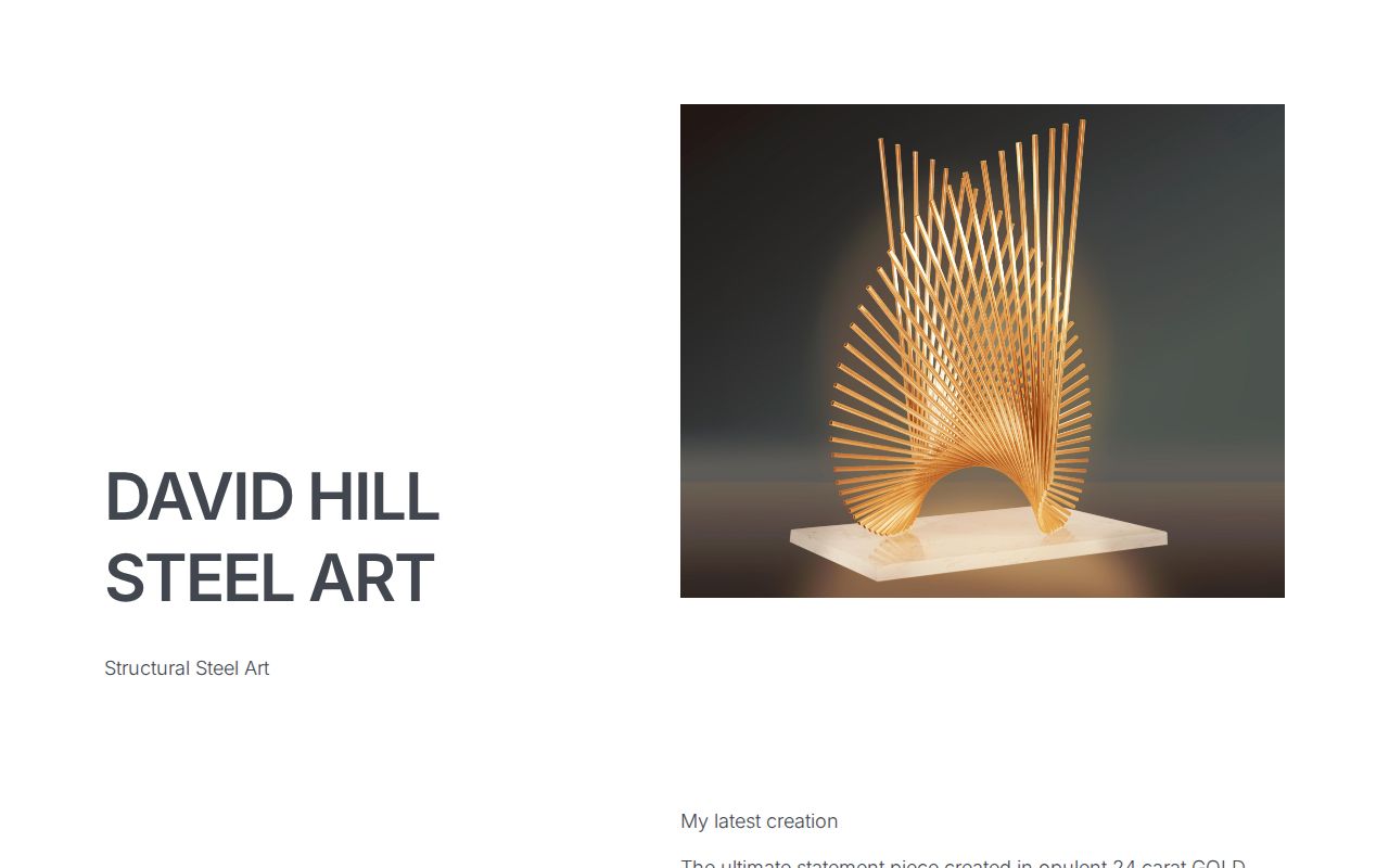 David Hill Steel Art